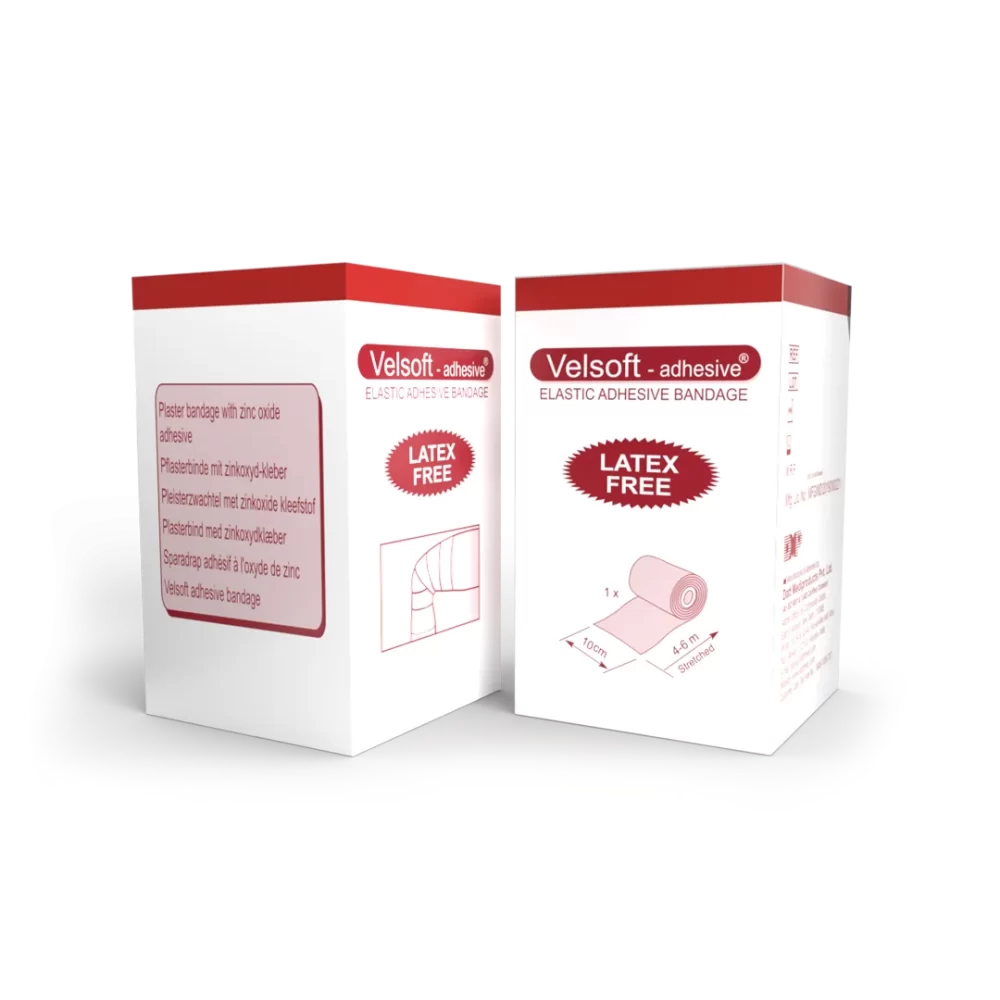 Velsoft -Adhesive Compression Bandage – Secure & Stretchable
